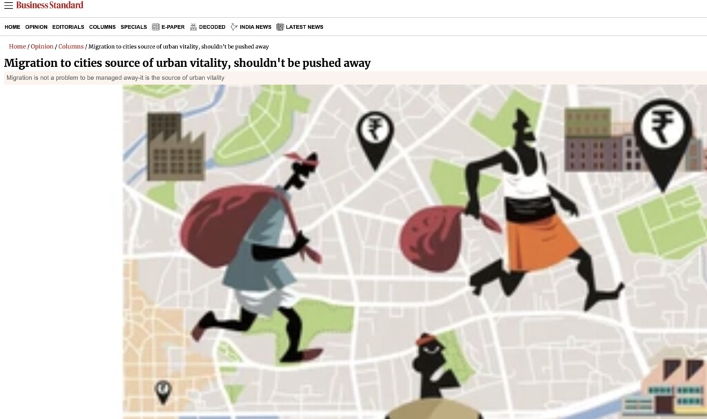 Migration to cities source of urban vitality, shouldn’t be pushed away ...